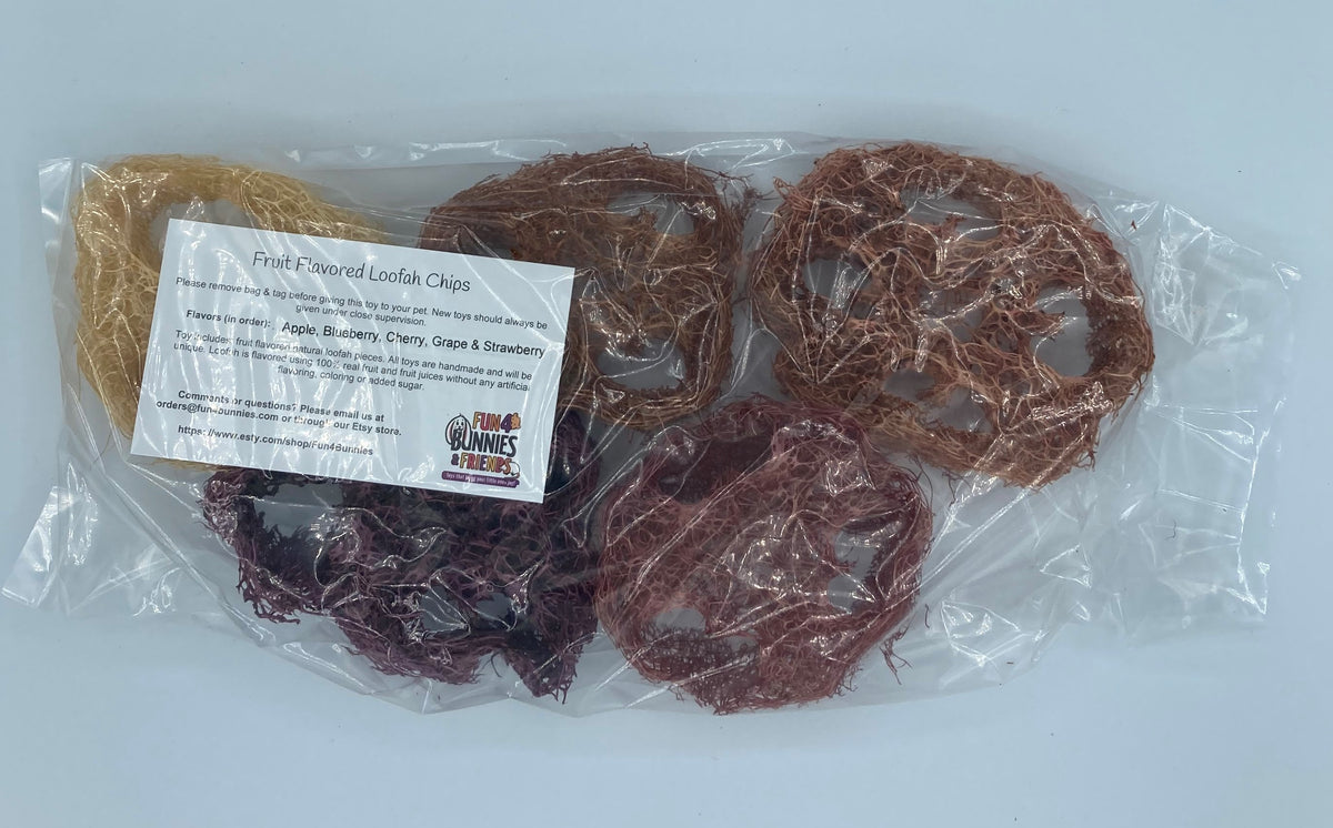 Fun4Bunnies & Friends - Loofah Chips – Rhody Bun Mobile Market